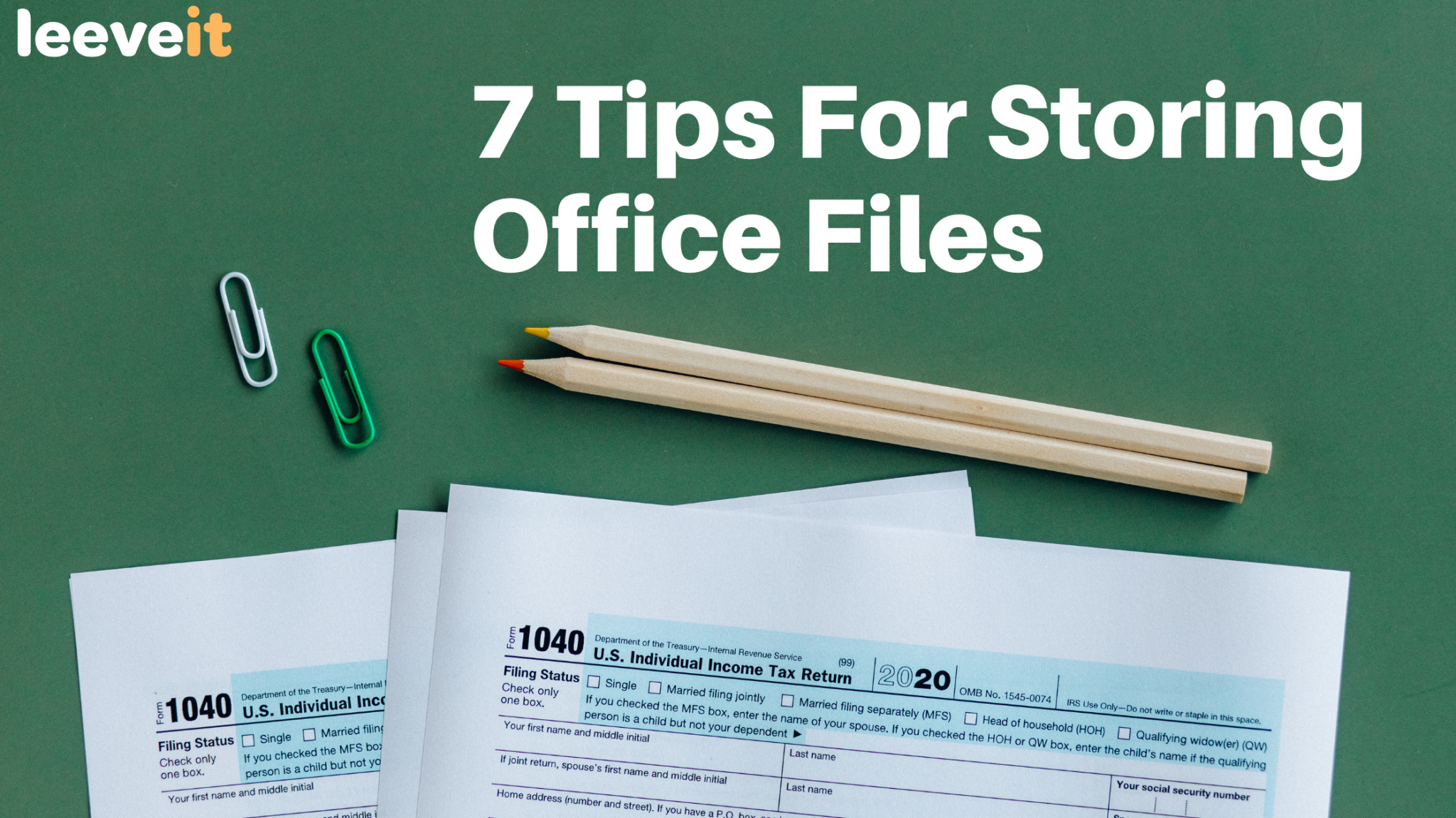 7 Tips For Storing Office Files - leeveit